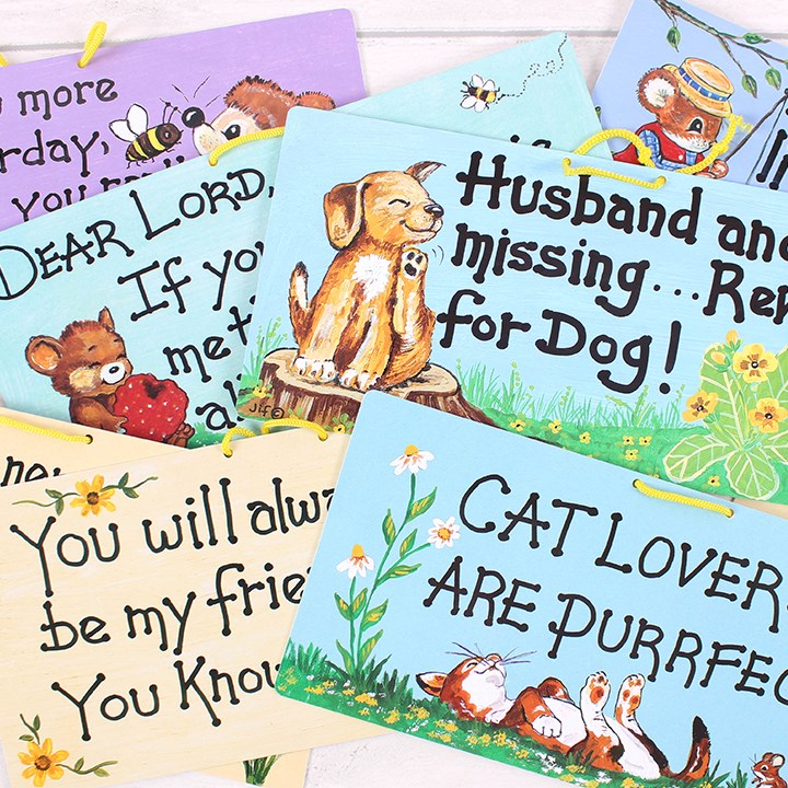 Smiley Signs Wholesale Collection | Something Different Wholesale