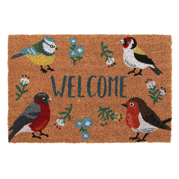 Natural British Garden Birds Doormat - Something Different Wholesale