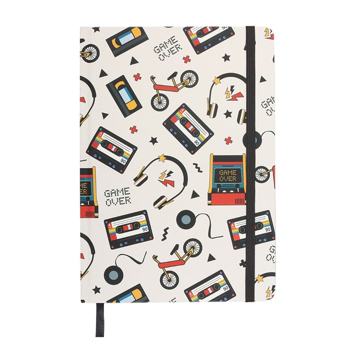 Retro 80s Print A5 Notebook - Something Different Wholesale