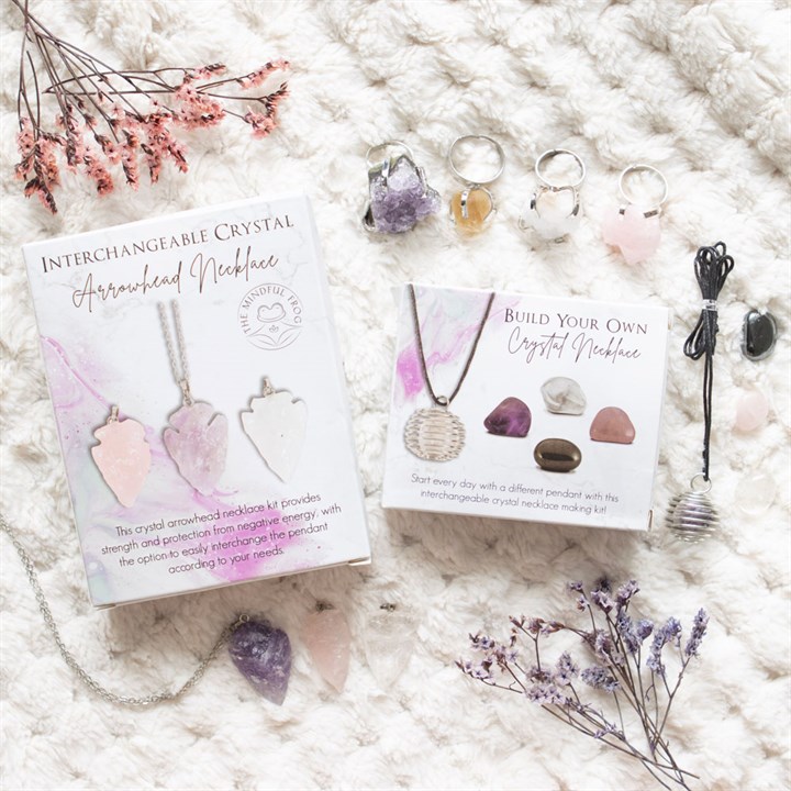 Build Your Own Crystal Necklace Kit - Something Different Wholesale