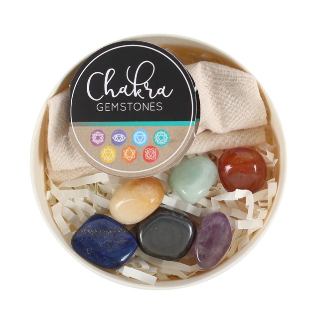 Chakra Gemstone Crystal Gift Set - Something Different Wholesale