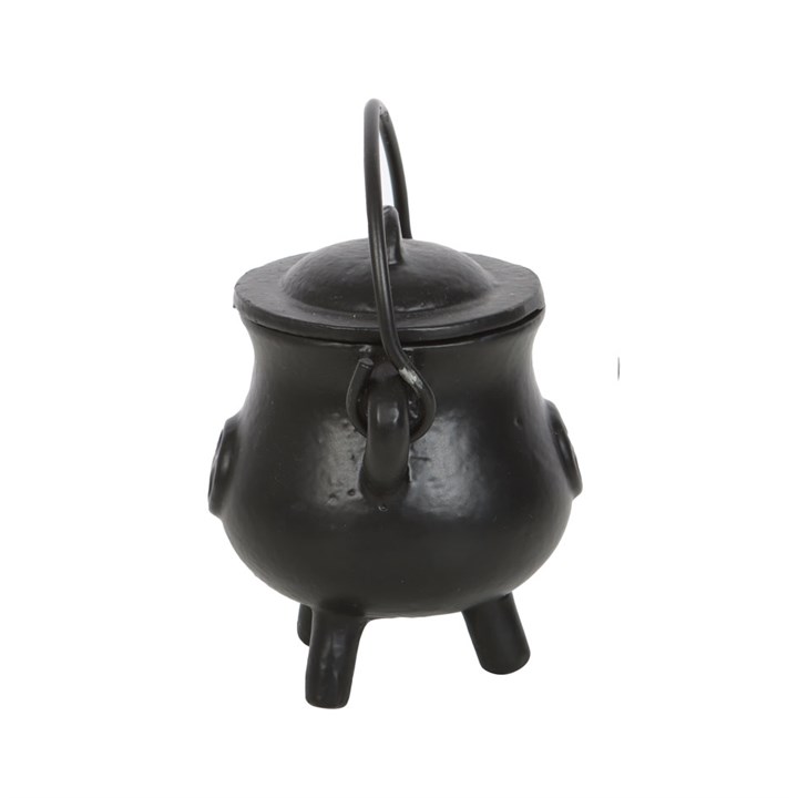 7.5cm Smooth Cast Iron Cauldron with Pentagram - Something Different ...