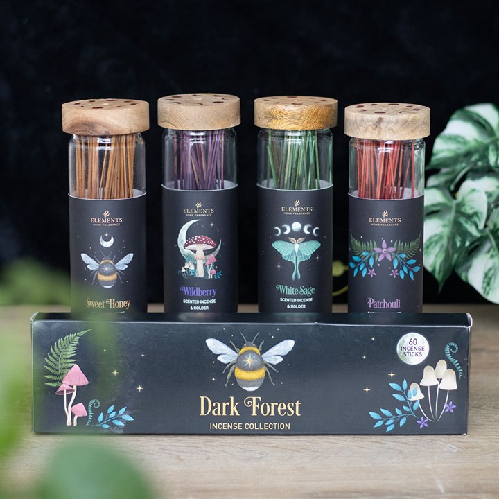 Set of 3 Dark Forest Incense Stick Packs - Something Different Wholesale