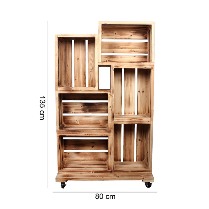 Wooden Crate Retail Display - Something Different Wholesale