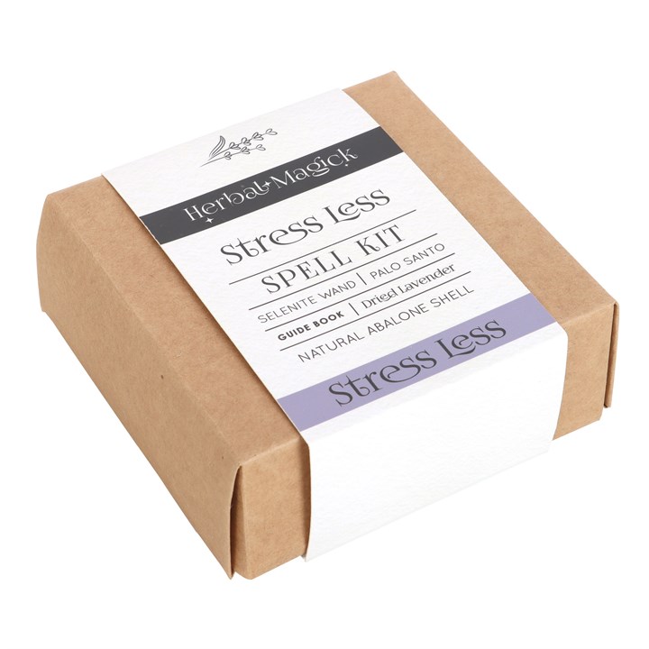 Herbal Magick Stress Less Spell Kit - Something Different Wholesale