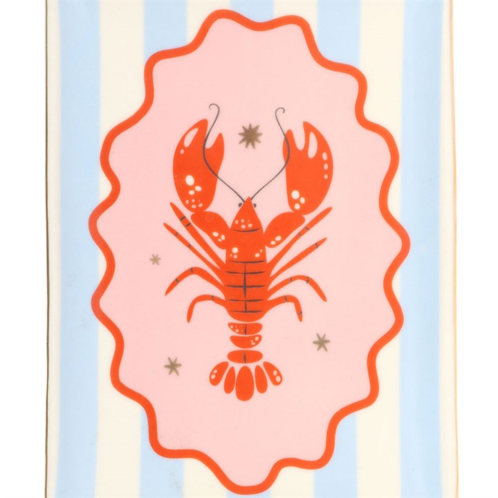 Striped Lobster Trinket Dish - Something Different Wholesale