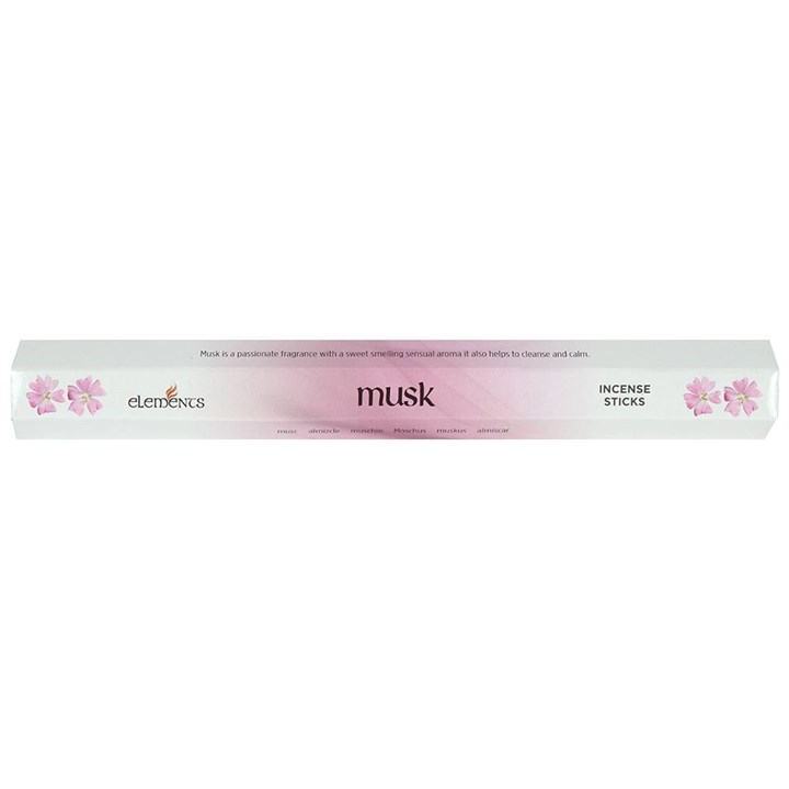 6 Packs of Elements Musk Incense Sticks - Something Different Wholesale