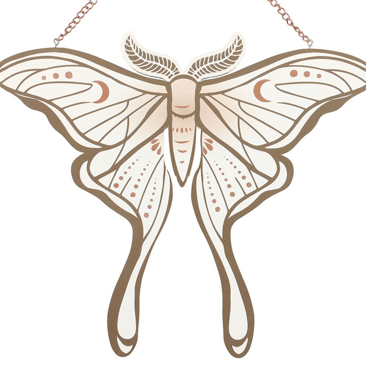 Luna Moth Hanging Sign - Something Different Wholesale
