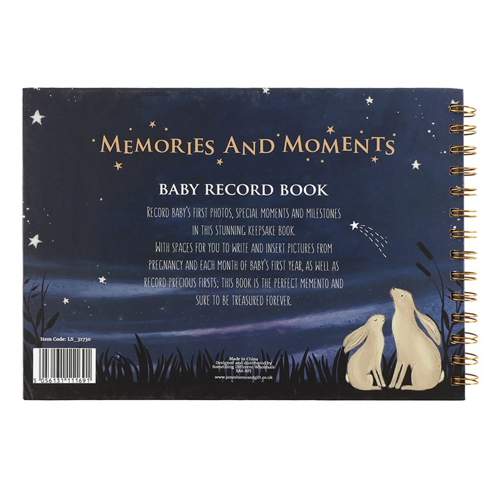 Look At The Stars Baby Memory Book - Something Different Wholesale