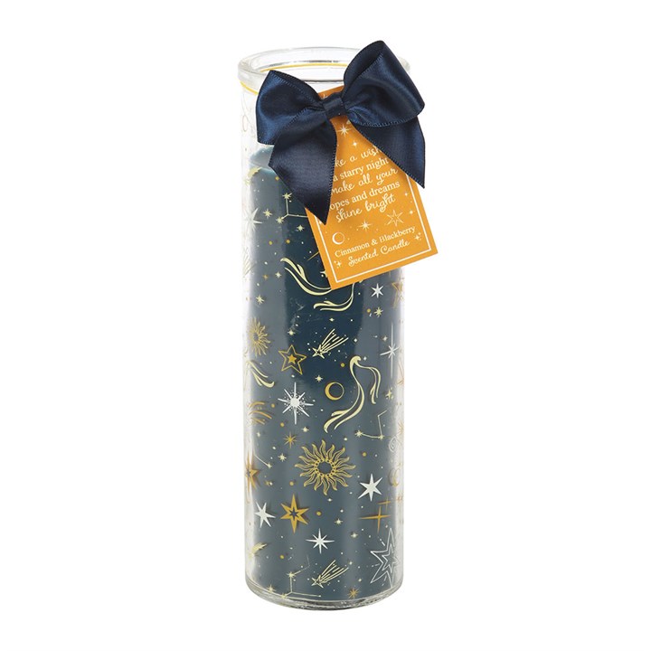 Starry Night Cinnamon & Blackberry Tube Candle - Something Different ...