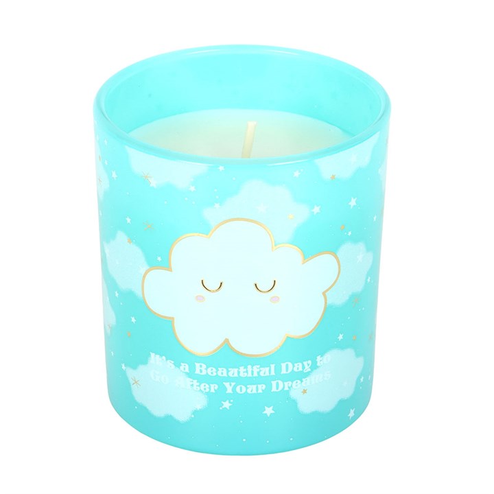 Cloud Print Lavender & Chamomile Candle - Something Different Wholesale