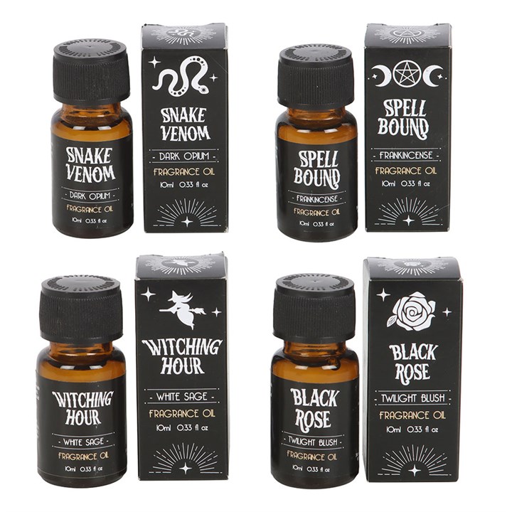 Set of 12 Midnight Rituals Fragrance Oils in Display - Something ...