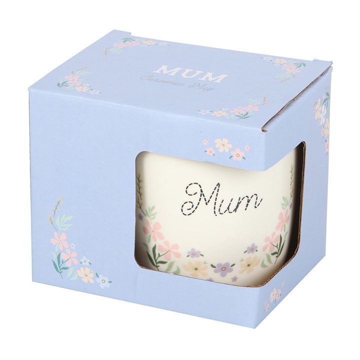 Mum Pastel Floral Mug - Something Different Wholesale