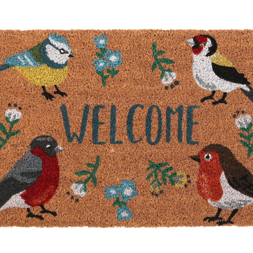 Natural British Garden Birds Doormat - Something Different Wholesale